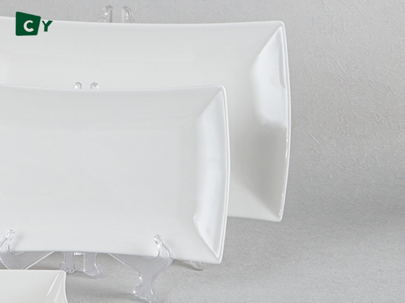 CY-SDP-5 | Plain White Square and Rectangular Plate for Hotel and ...